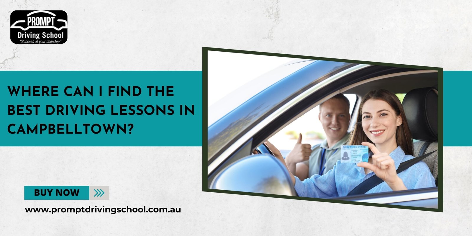 Where Can I Find the Best Driving Lessons in Campbelltown? | Prompt ...
